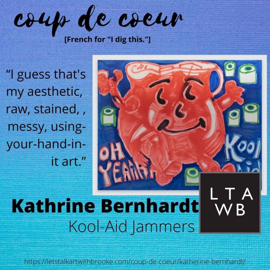 Katherine Bernhardt - Let's Talk Art With Brooke