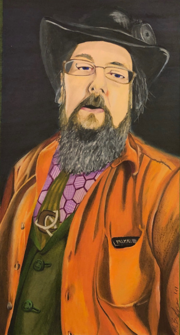 The art of Iowa transplant, Michael Burgher - Let's Talk Art With Brooke