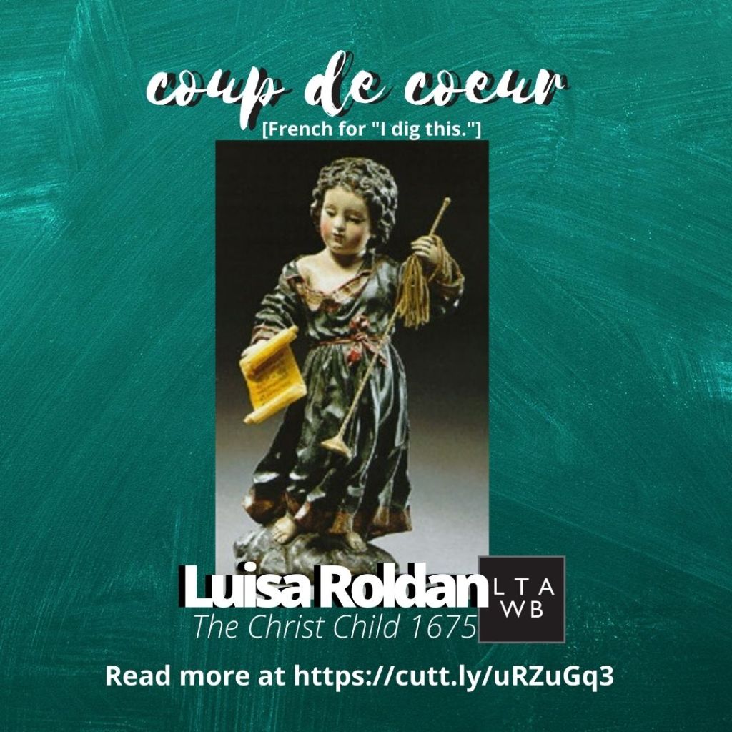Luisa Roldan, The Christ Child 1675 - Let's Talk Art With Brooke