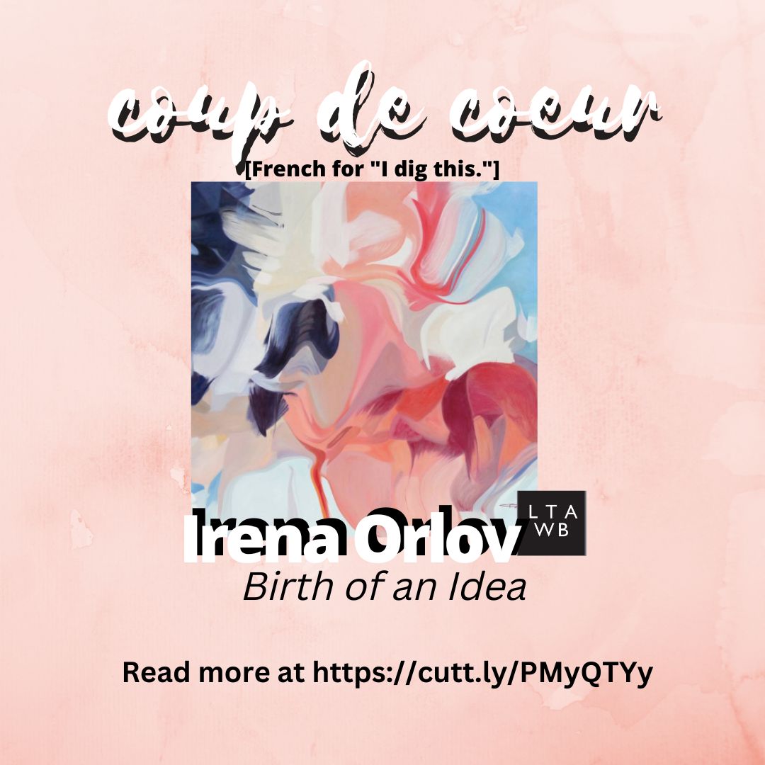 Irena Orlov, Birth of an Idea painting - Let's Talk Art With Brooke