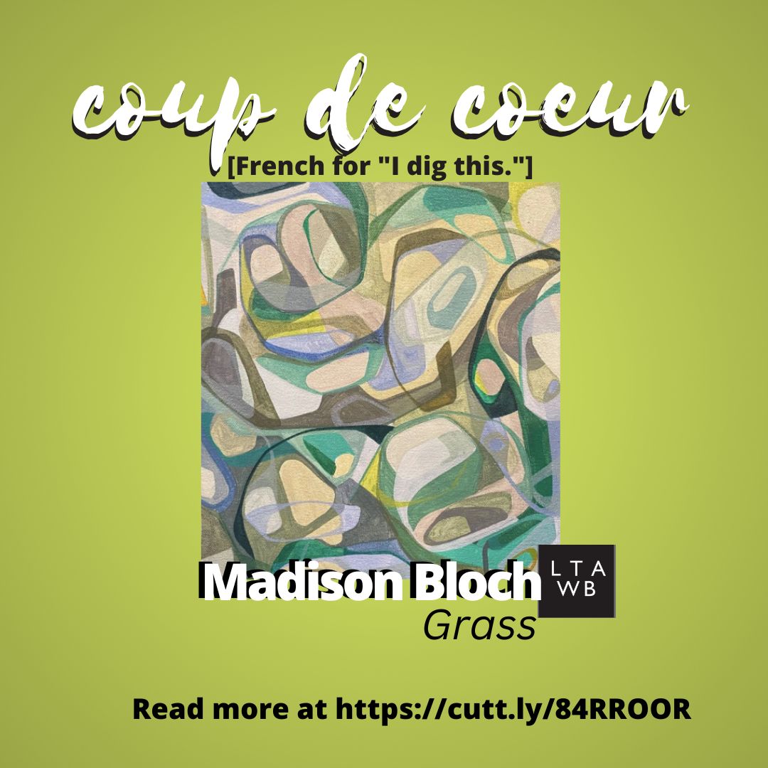 Madison Bloch, Grass painting - Let's Talk Art With Brooke